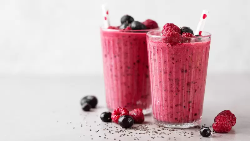 Healthy Mixed Berry Smoothie